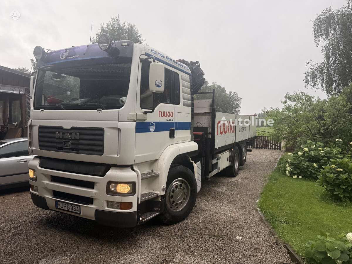 MAN TG360A kamion s ravnom platformom