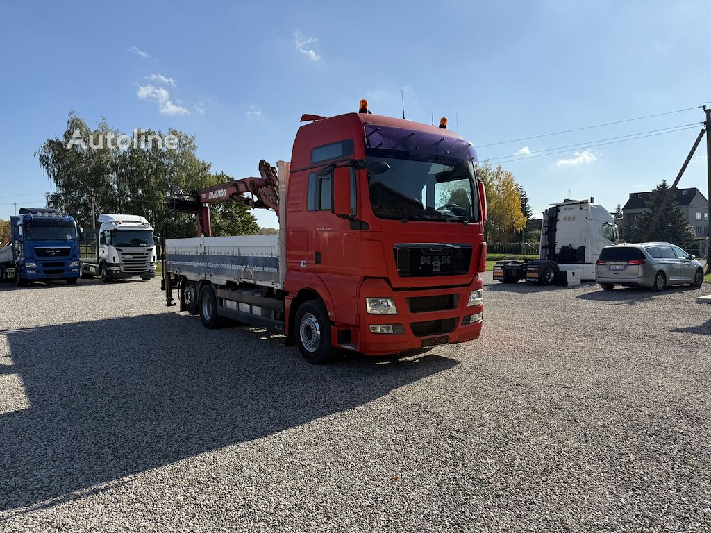 MAN TGX 26.440 kamion s ravnom platformom