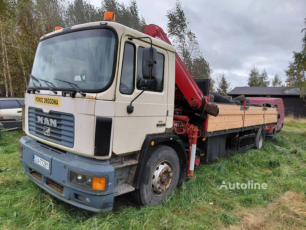 MAN 18.192 kamion s ravnom platformom