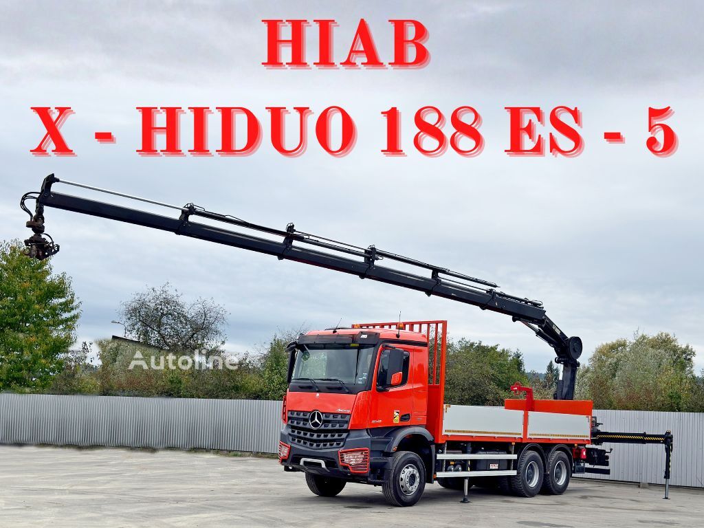 Mercedes-Benz AROCS 2643 kamion s ravnom platformom