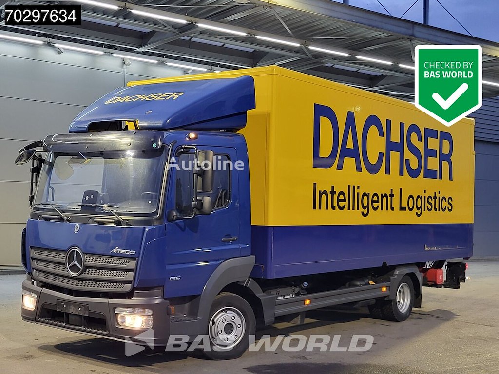 Mercedes-Benz Atego 816 4X2 8tonner Automatic 1000kg Ladebordwand Euro 6 kamion furgon