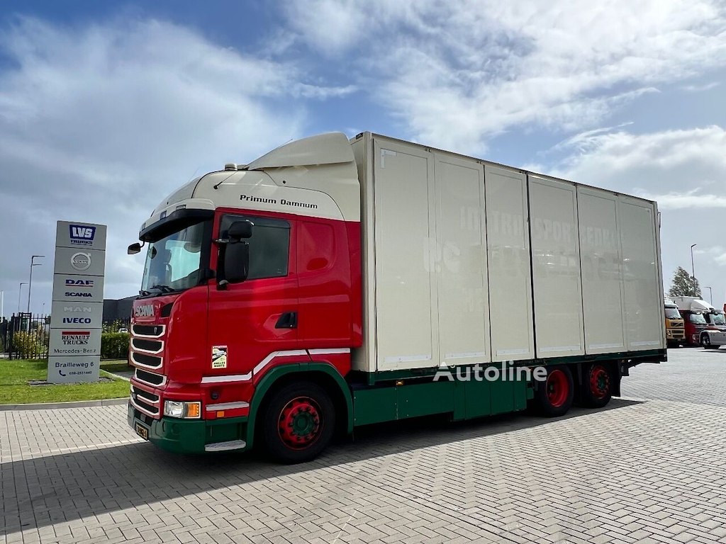 Scania R450 6x2 Highline bakwagen Retarder / Standclma / Full Air / sid kamion furgon