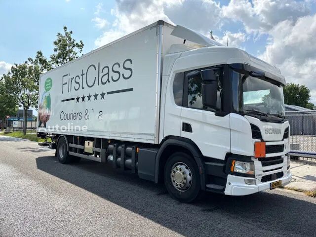 Scania P280 Closed box taillift 2000 kg Fuel CNG ADR 2 units in stock kamion furgon