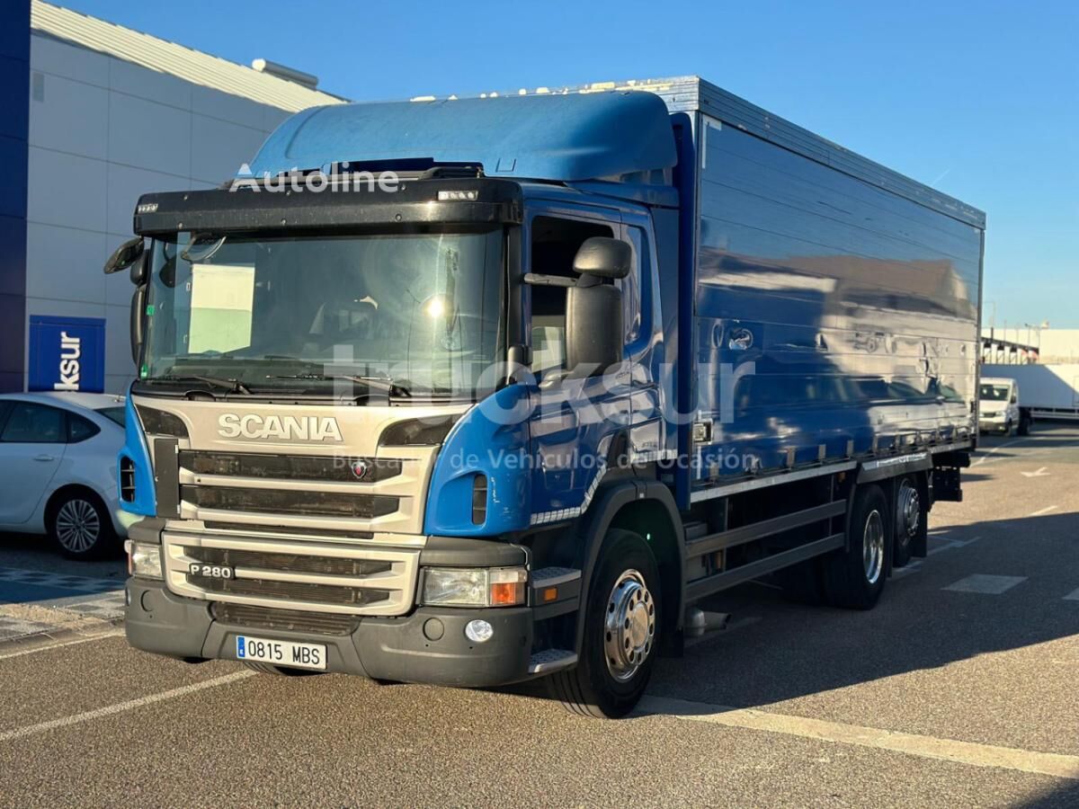 Scania P 280 ejes 6x2*4 kamion furgon