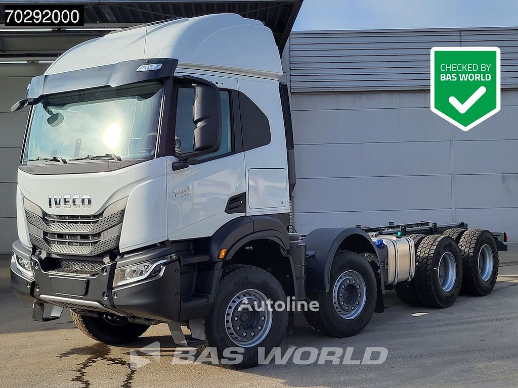 Novi IVECO T-Way 510 8X4 New! Retarder Big-Axle Steelsuspension Automatic L kamion šasija