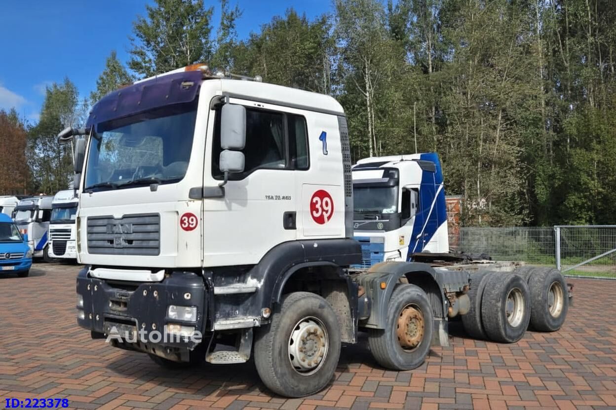 MAN TGA 35.480 8X4 - Full steel - Manual kamion šasija