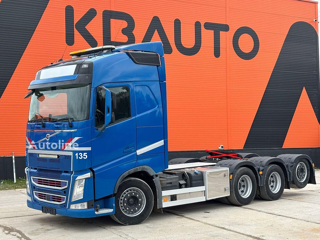 Volvo FH 500 8x4*4 FOR SALE AS CHASSIS / GCW 70 ton / PTO / CHASSIS L= kamion šasija