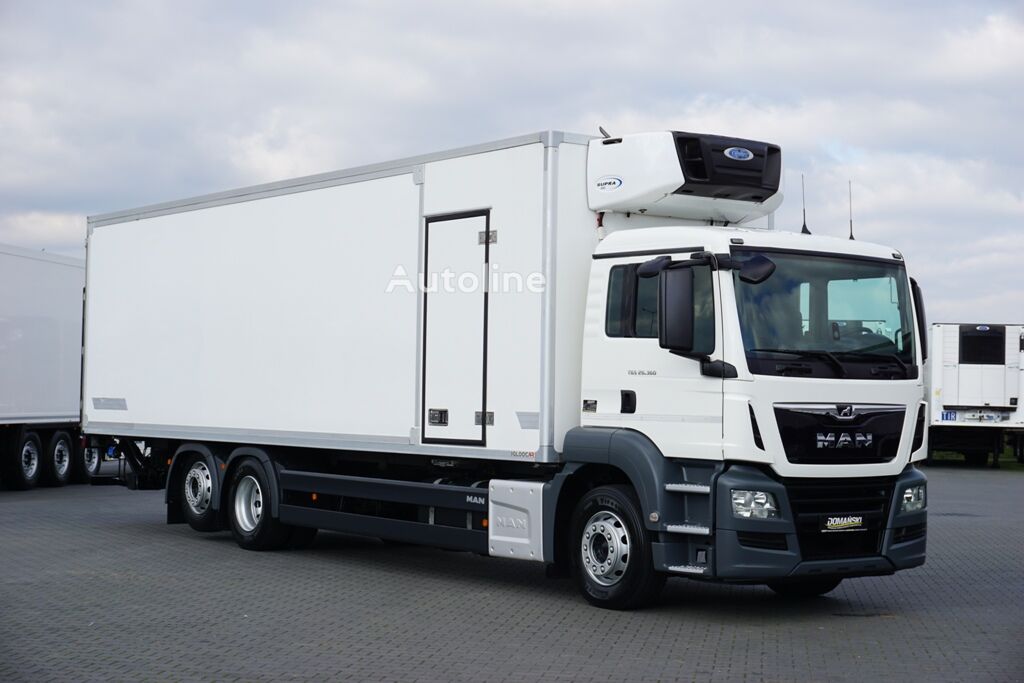 MAN TGS / 26.360 / EURO 6 / CHŁODNIA + WINDA / 23 PALETY kamion hladnjača
