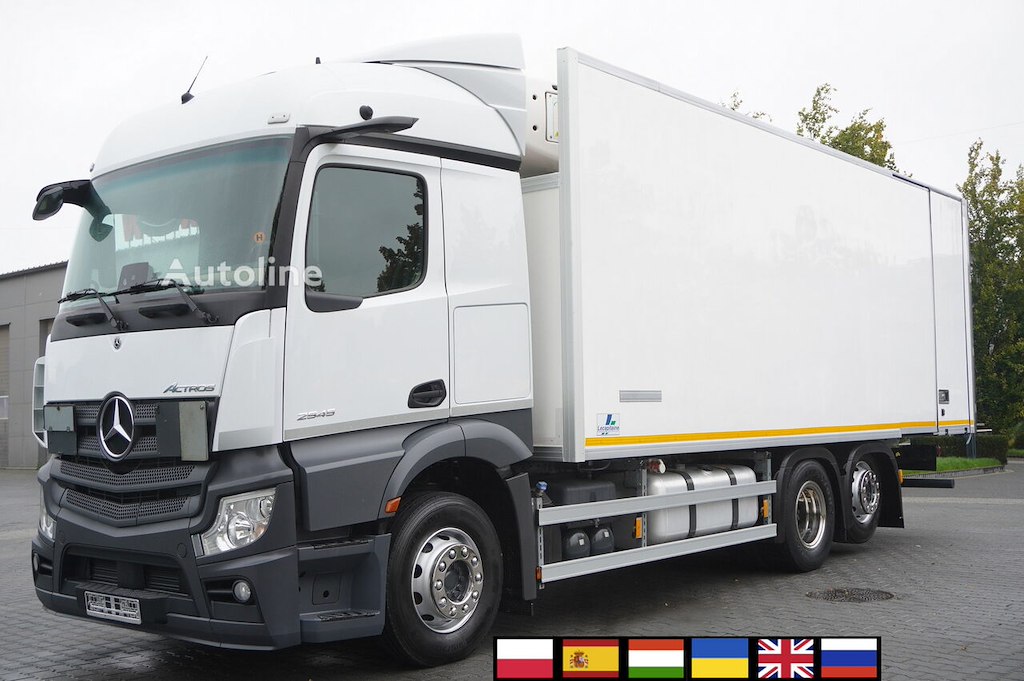 Mercedes-Benz Actros 2545 MP5 / Lecapitaine 18 EPAL refrigerator / Bitemperatu kamion hladnjača