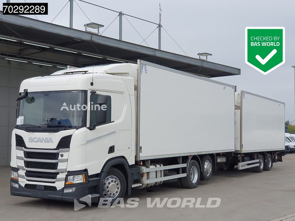 Scania R410 6X2 Carrier Supra 1250 MT Retarder Lamberet Liftachse ACC E kamion hladnjača + prikolica hladnjača
