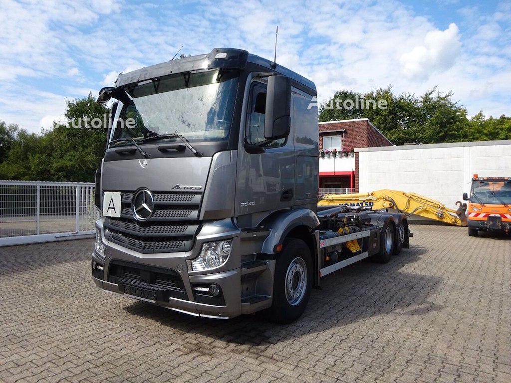 Mercedes-Benz Actros 2545 - Hook lift truck 6x2 kamion rol kiper