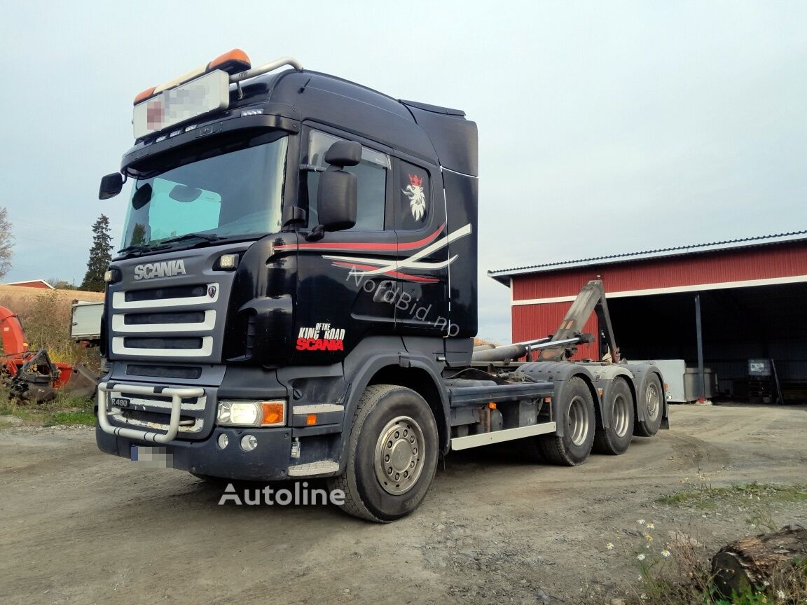 Scania R480 *8x4 *AJK 20ton *MANUAL *RETARDER kamion rol kiper