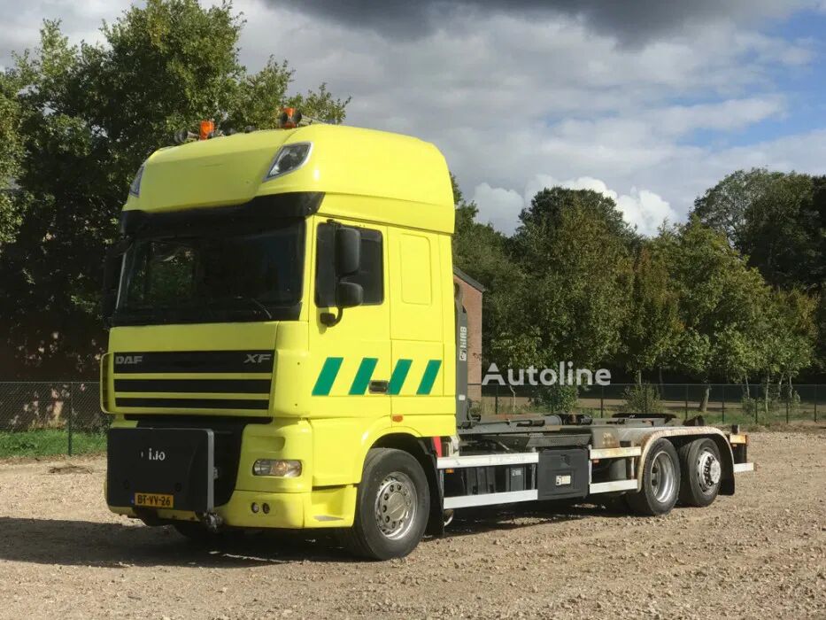 DAF XF 105 Haakarm 6x2 Haakarm Containersysteem Multilift kamion rol kiper