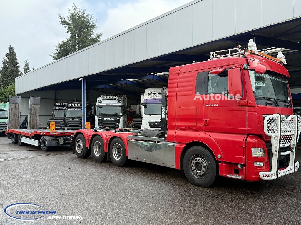 MAN TGX 35.500 + Damm trailer, 8x4, Joab, Bullbar, Custom interior kamion rol kiper