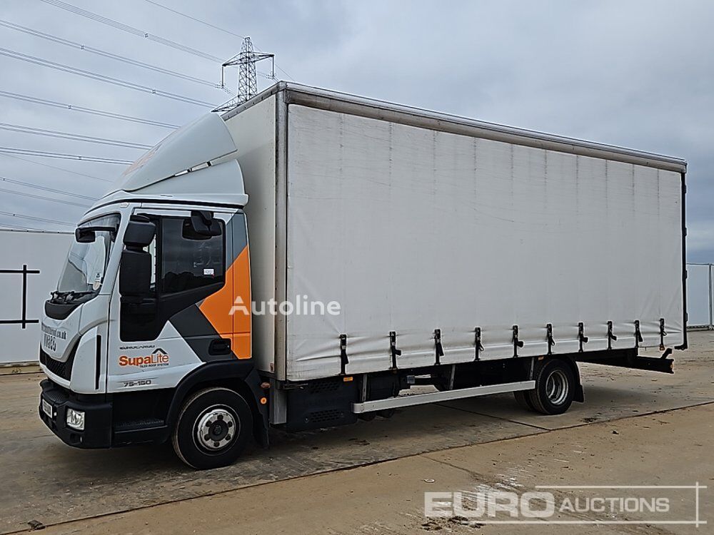 Prodaje se IVECO Euro Cargo 75-160 kamion sa kliznom ceradom na aukciji