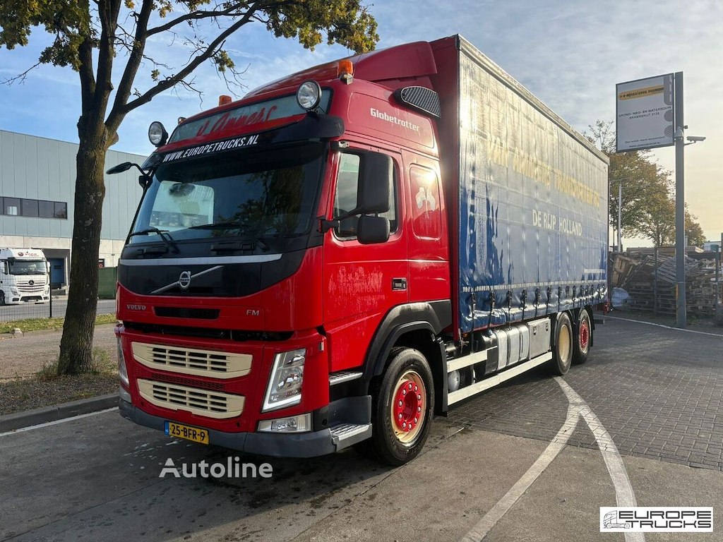 Volvo FM 340 Steel/Air - Manual - NL Truck - Low KM - Kooiaap kamion sa klizna zavesa cerada