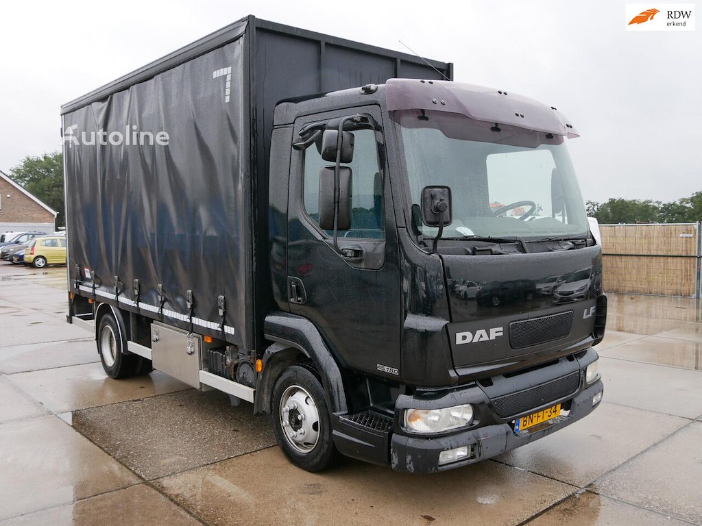 DAF AE45BF 45-150 *** 5999 EX BTW ** kamion sa klizna zavesa cerada