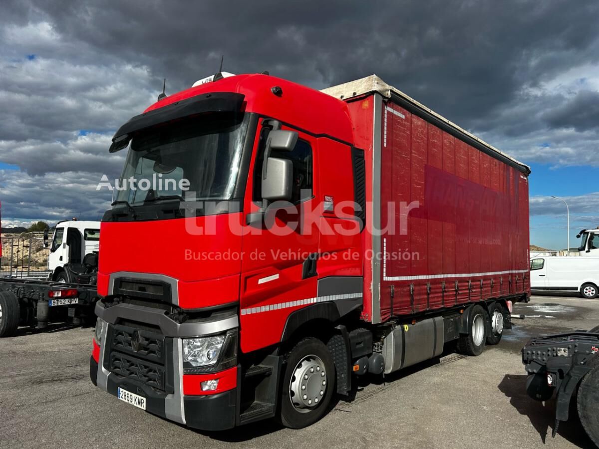 Renault T480 HIGH SLEEPER CAB 6X2*4 ejes 6x2*4 kamion sa klizna zavesa cerada