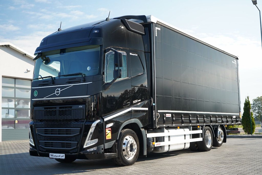 Volvo FH 500 / MEGA / ZESTAW TANDEM PRZEJAZDOWY 120 M3 / 2024 / I-PARK kamion sa klizna zavesa cerada