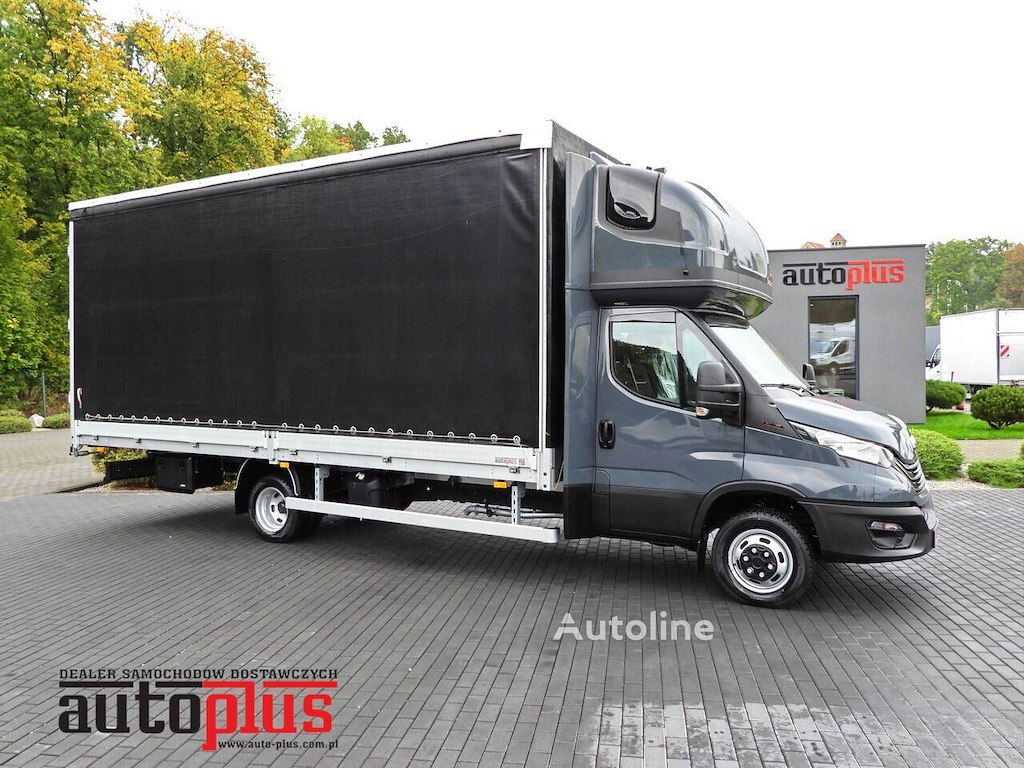 IVECO DAILY 50C18 PLANDEKA 14 PALET WEBASTO TEMPOMAT PNEUMATYKA BLIŹNI kamion s ceradom < 3.5t