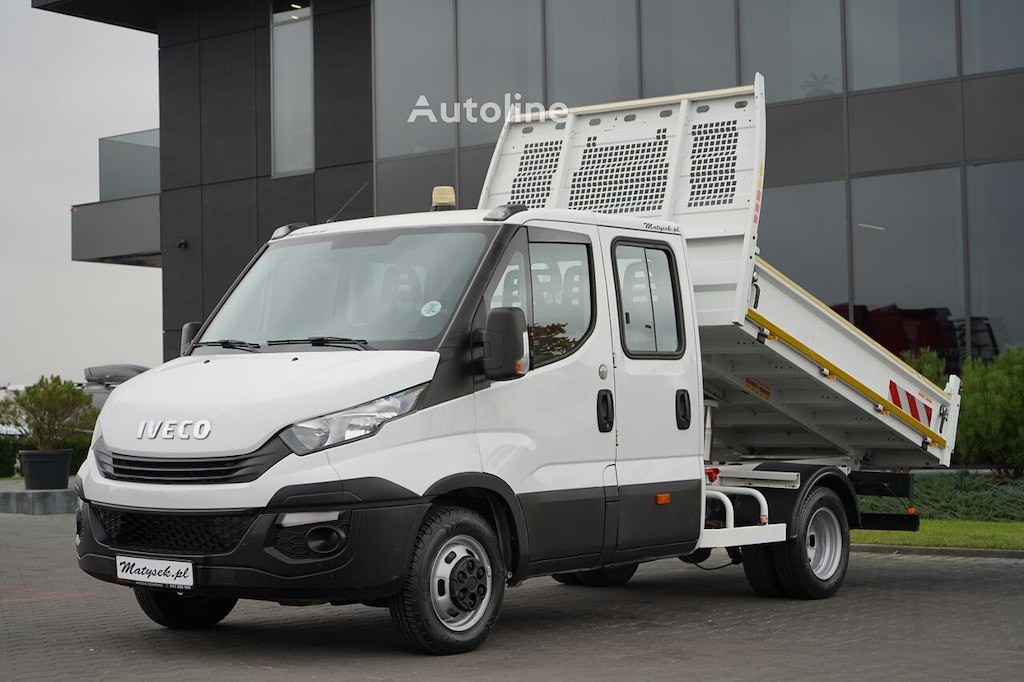 IVECO DAILY 35-140 / WYWROTKA / BRYGADÓWKA / BLIŹNIAK / MANUAL / 6 MIE kamion kiper < 3.5t