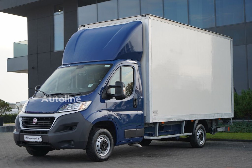 Fiat DUCATO / KONTENER / WINDA 750 KG / DMC: 3500 KG / MANUAL / 2016 kamion furgon < 3.5t