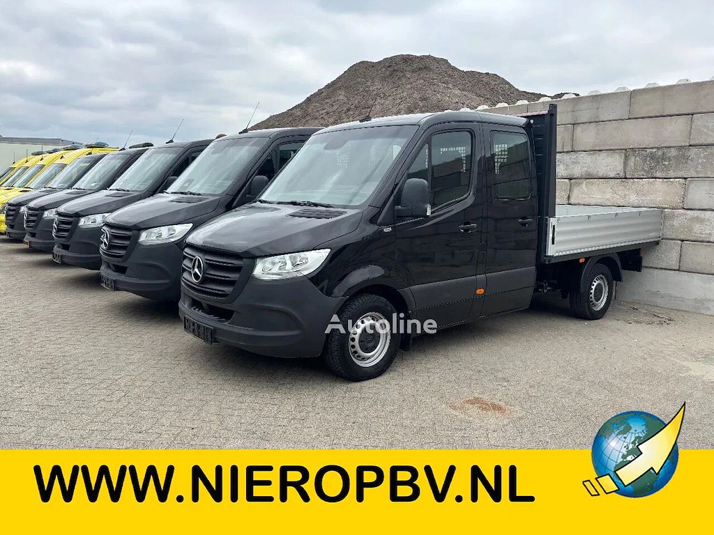 Mercedes-Benz Sprinter 317CDI Dubbelcabine Openlaadbak 3500KG Trekhaak 14000KM kamion s ravnom platformom < 3.5t