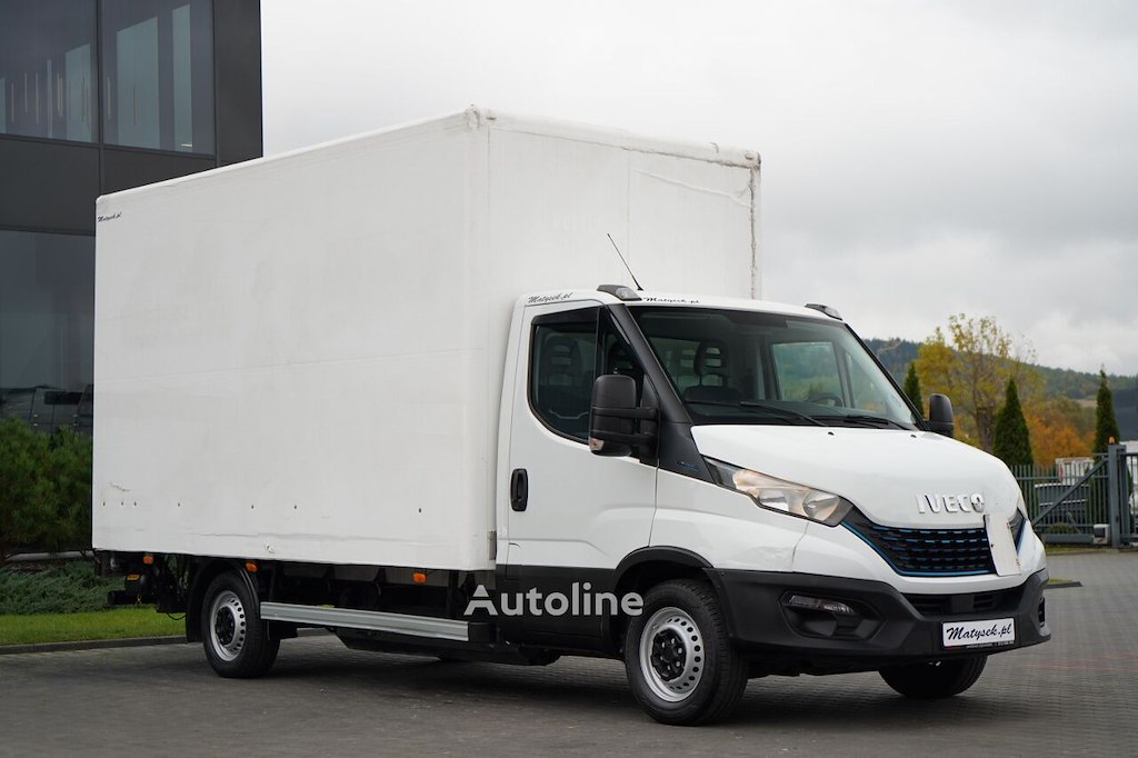 IVECO DAILY 35-NP / CNG / KONTENER / MANUAL / WINDA PALFINGER-750 KG / kamion furgon < 3.5t