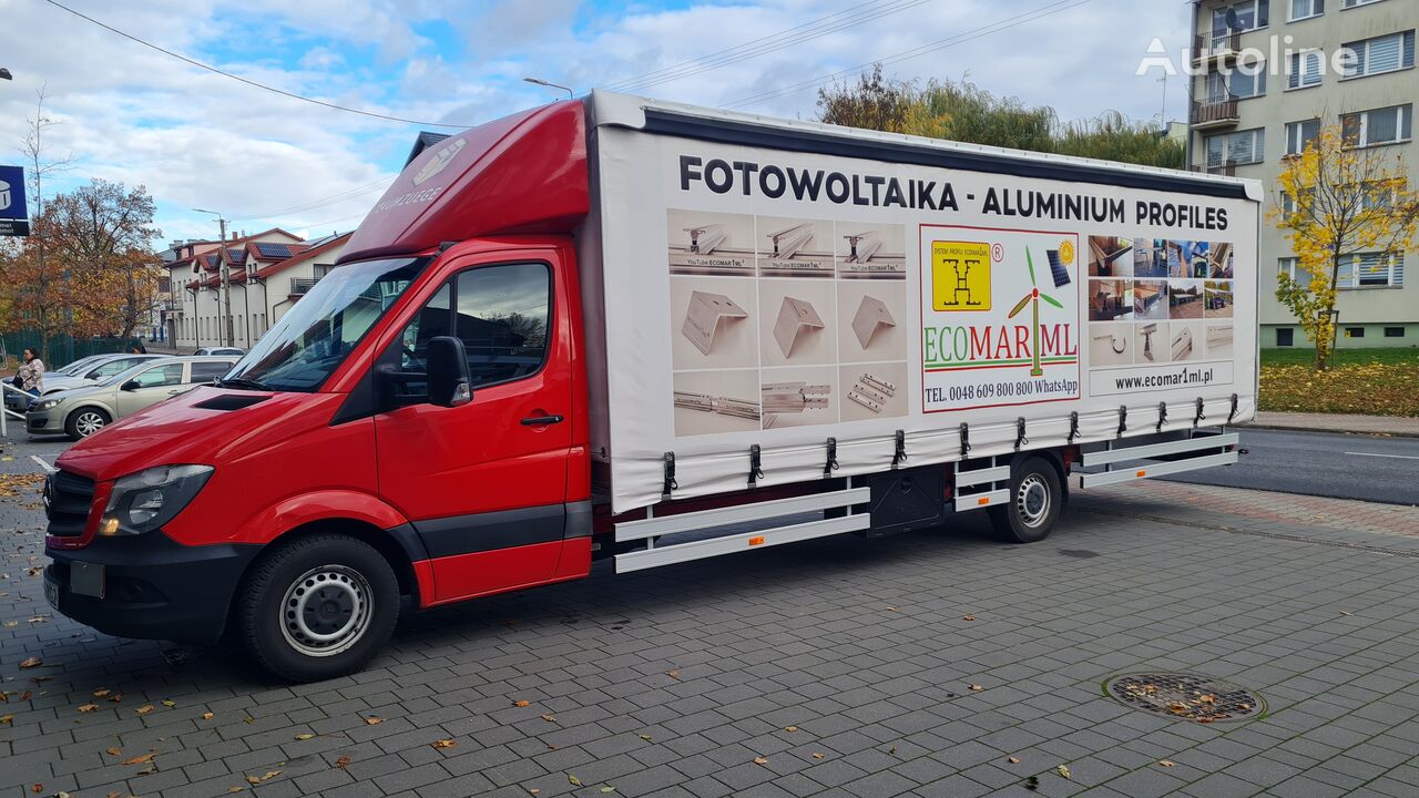 Mercedes-Benz Sprinter 313 LANG LONG XXL kamion s ravnom platformom < 3.5t