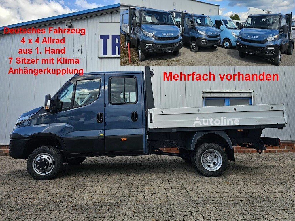 IVECO Daily kamion s ravnom platformom < 3.5t
