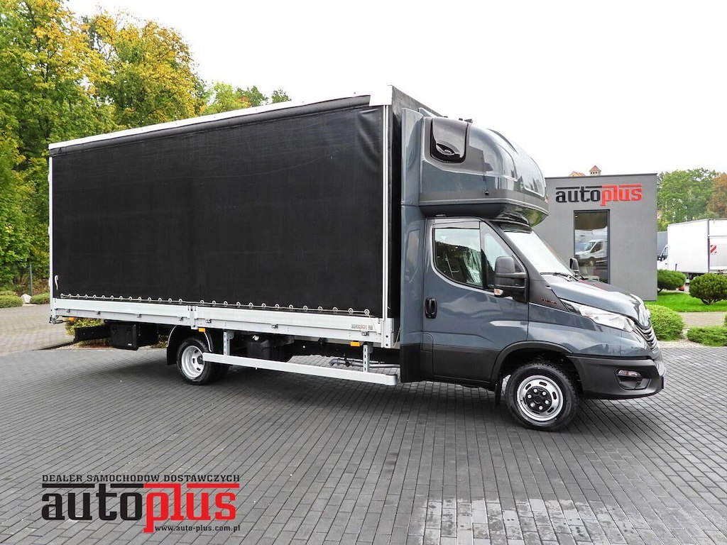 IVECO DAILY 50C18 PLANDEKA 14 PALET WEBASTO TEMPOMAT PNEUMATYKA BLIŹNI kamion s ceradom < 3.5t