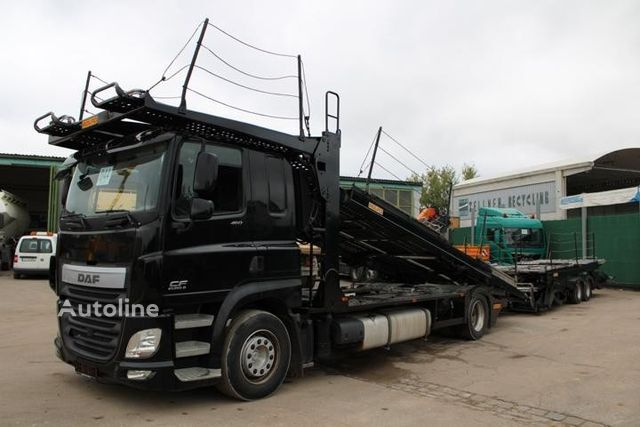 DAF CF 460 autotransporter + prikolica autotransportera