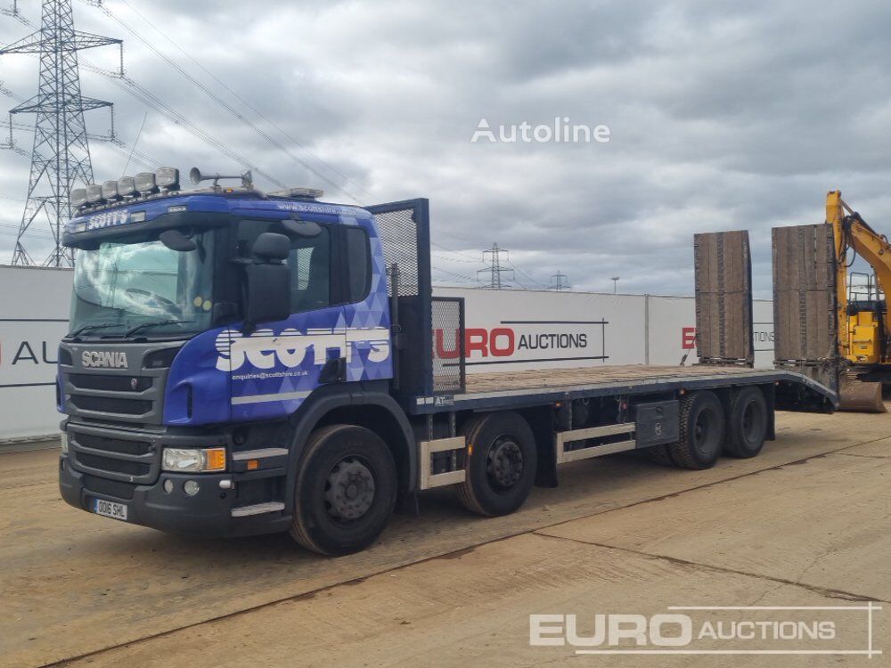 Prodaje se Scania P370 autotransporter na aukciji