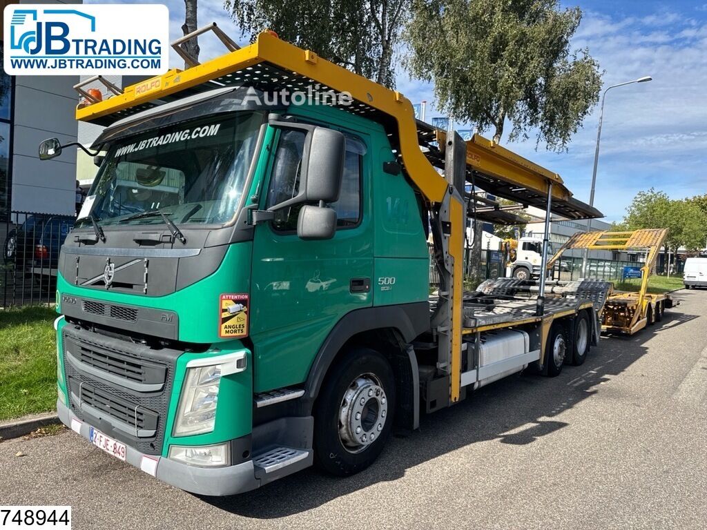 Volvo FH 500 6x2, EURO 6, Combi, Rolfo, GS Meppel autotransporter