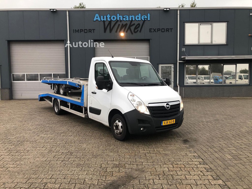 Opel Movano 2.3 Turbo Tijhof COMBI Truck + Aanhanger Tijhof TA30 autotransporter