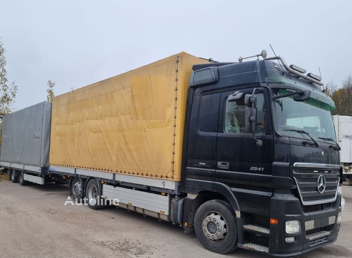 Mercedes-Benz Actros 2541 kamion s ceradom + prikolica sa ceradom