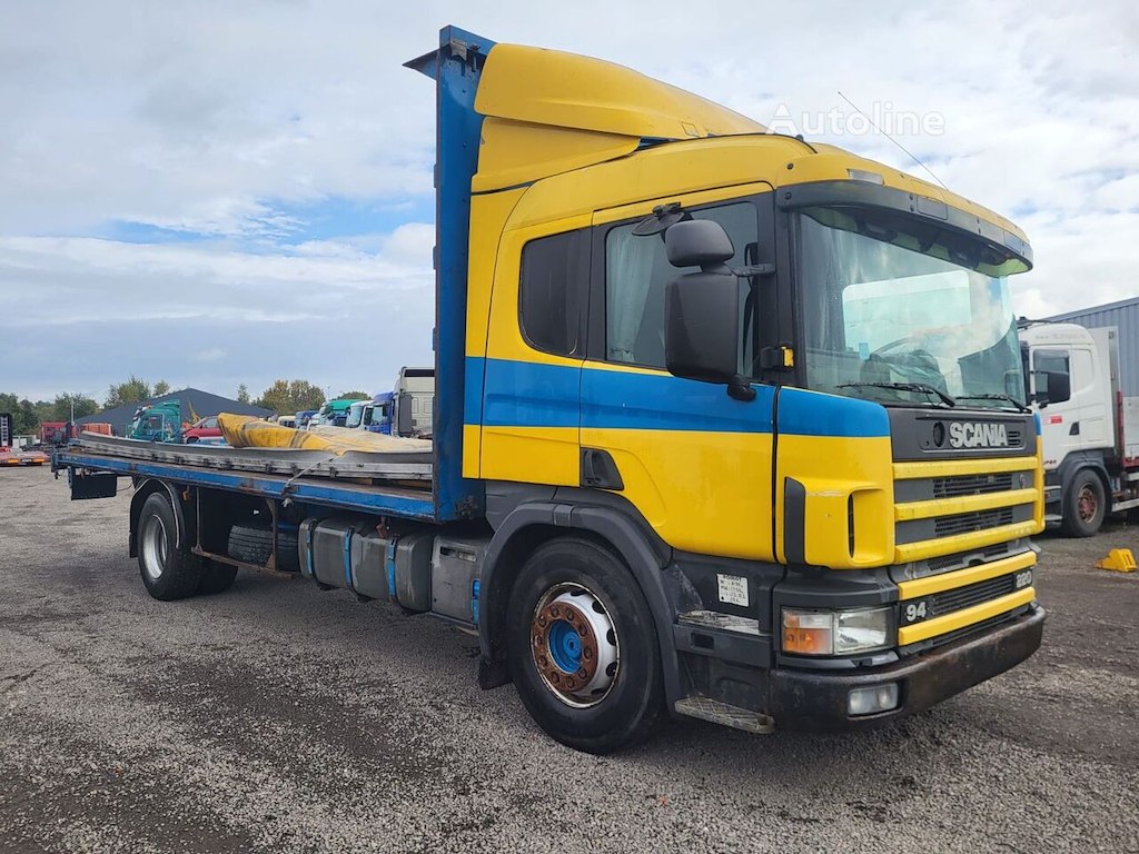 Scania P94 220 hp 4x2 full steel manual kamion platforma
