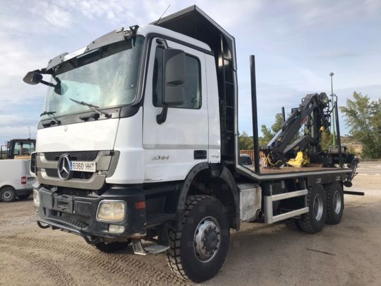 Mercedes-Benz 3336 AK kamion platforma