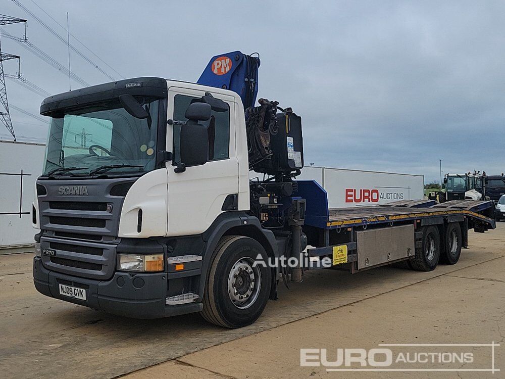 Prodaje se Scania P kamion platforme na aukciji