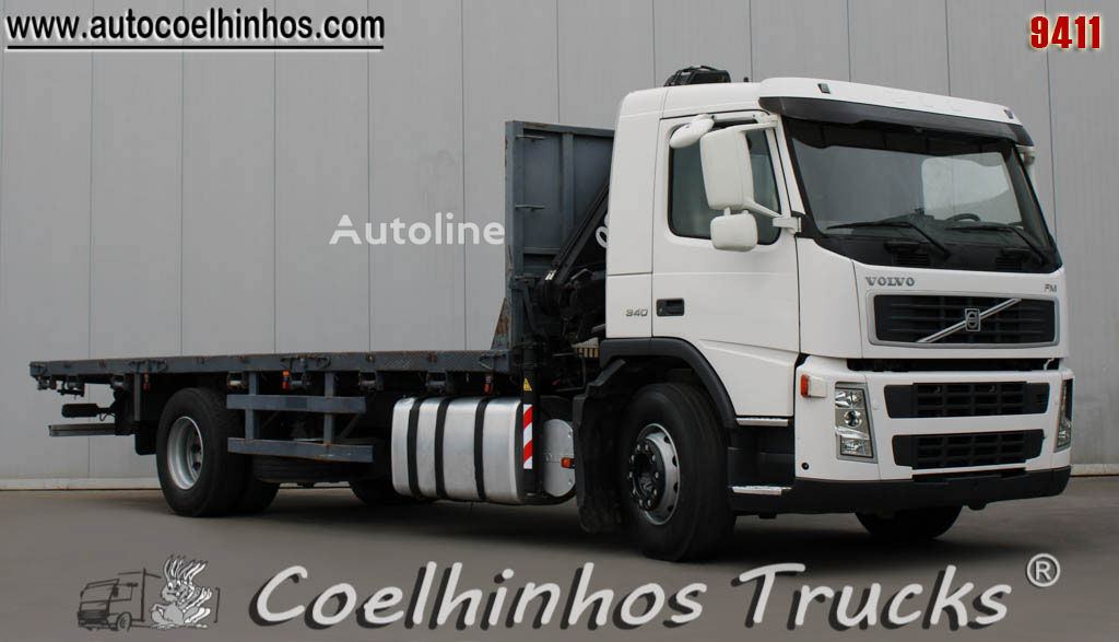 Volvo FM 340 + Hiab 081 kamion platforma