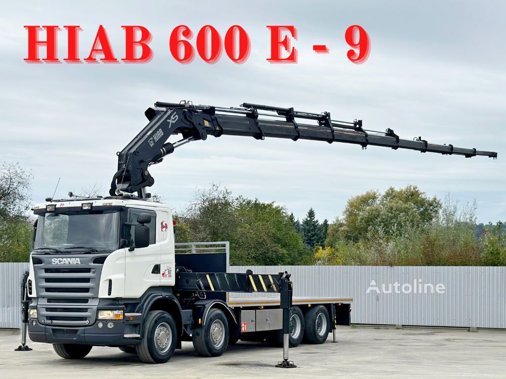 Scania R 620 kamion platforma