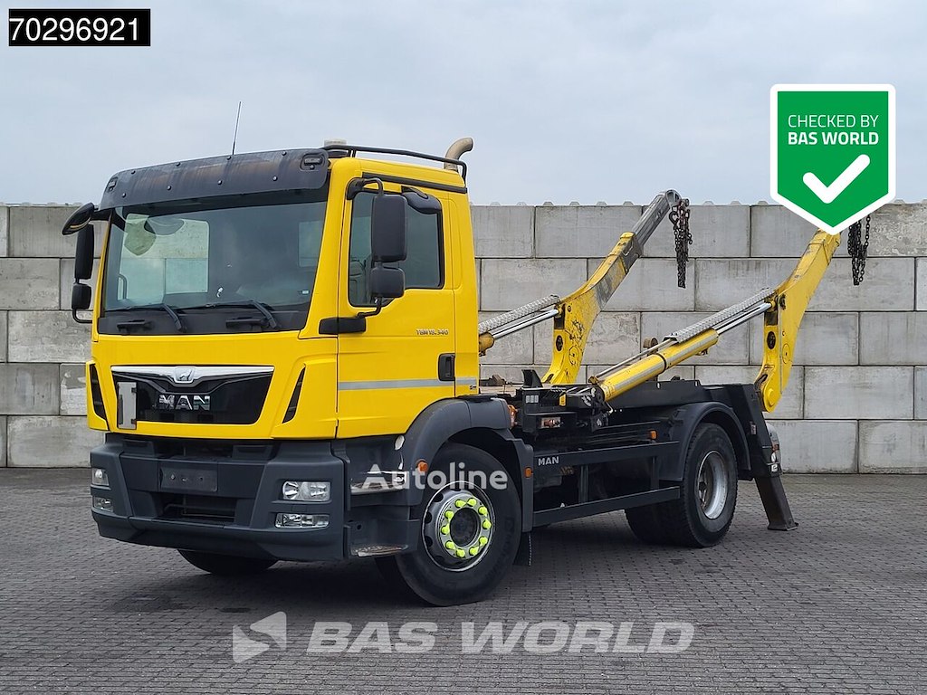 MAN TGM 18.340 4X2 13Tons Gergen skiploader Automatic Euro 6 kamion autopodizač kontejnera