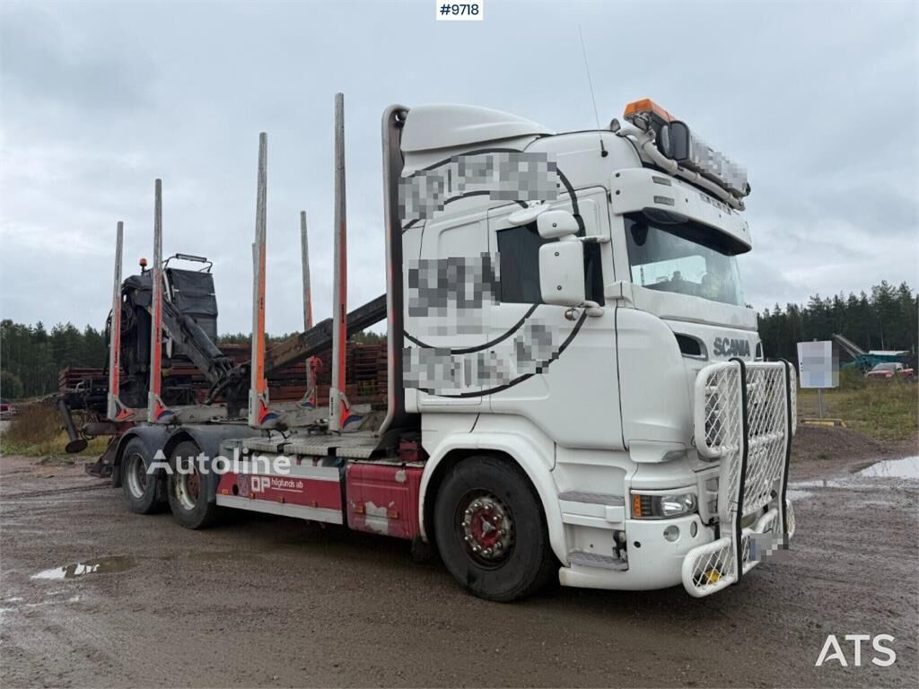 Scania R520 kamion za prevoz drva