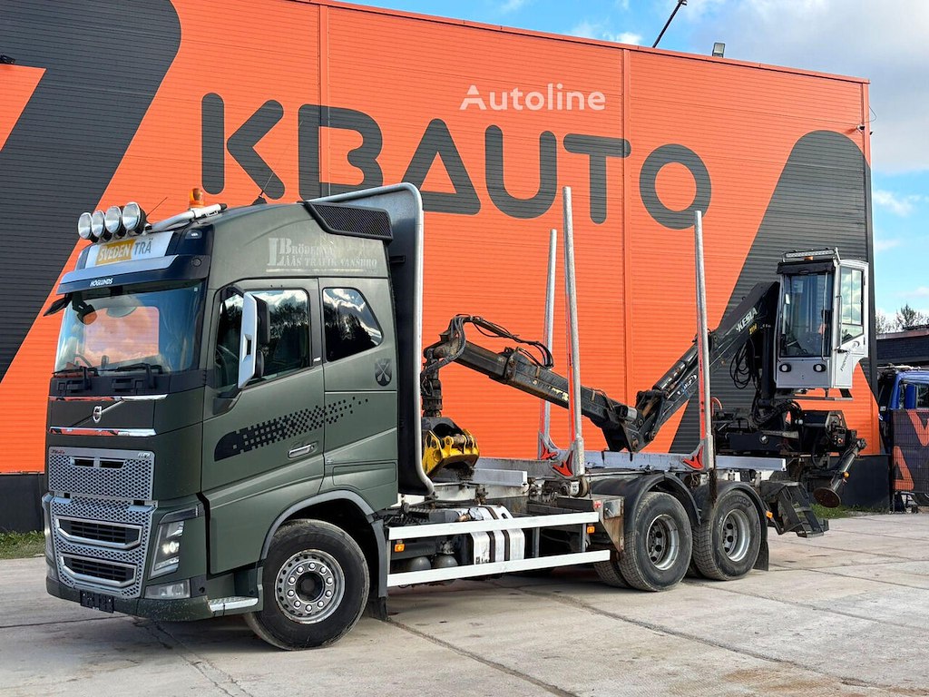 Volvo FH 16 650 6x4 Kesla 2110 / CHASSIS L=7223 mm kamion za prevoz drva