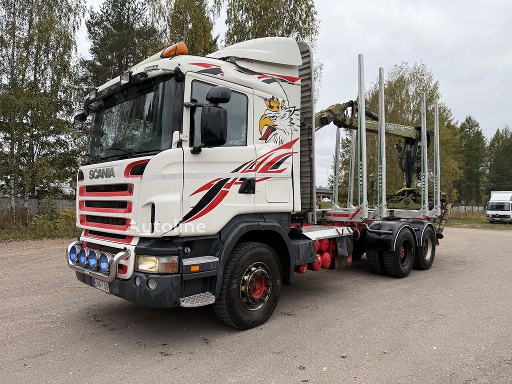 Scania R560 kamion za prevoz drva