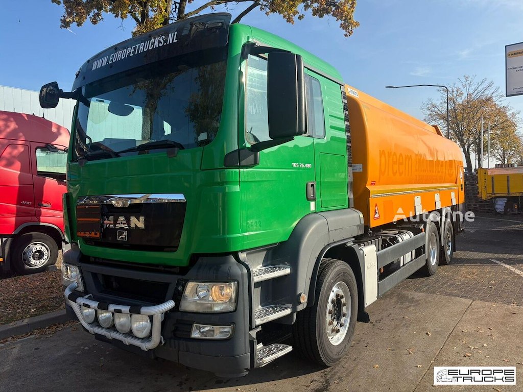 MAN TGS 26.480 Full Air - Benzin/Oil/Diesel - Euro 5 - 4 Compartimen autocisterna