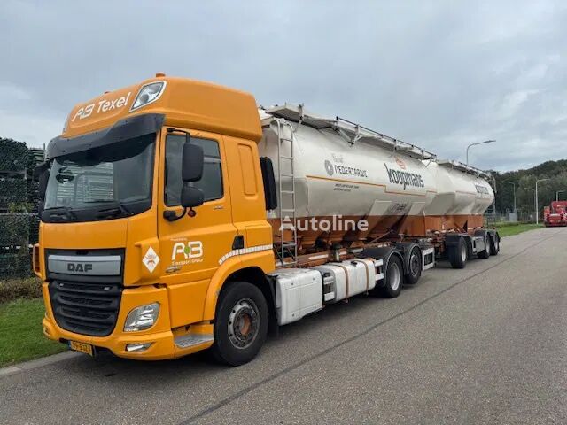 DAF CF 440 Meel/Flour /Silo / 6x2 / Trailer / NL Truck autocisterna