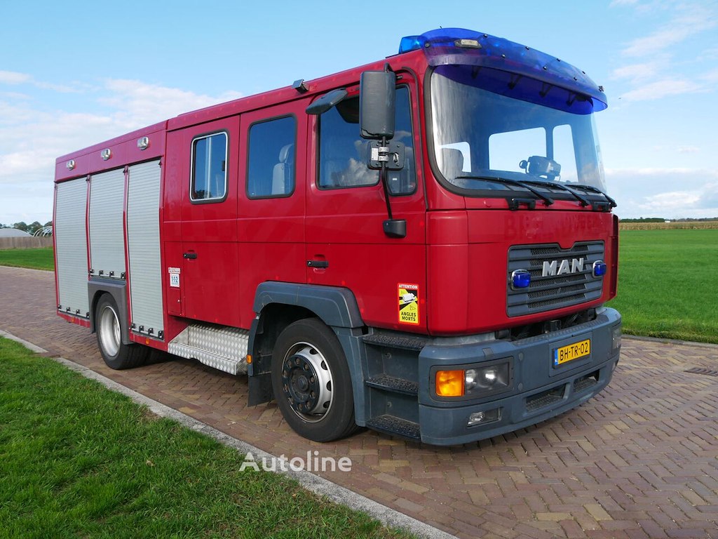 MAN M 18 MC Dutch Fire Brigade Tanker 162kW 47.000km !!! *** 9999 EX autocisterna
