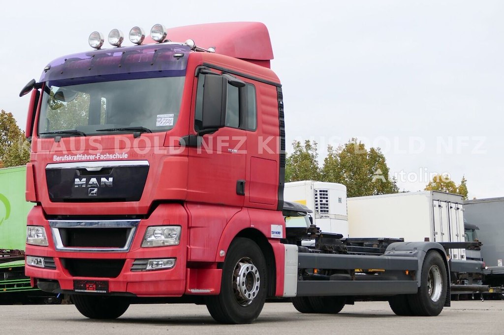MAN TGX 18.360 BDF Fahrschulfahrzeug Vollluft vozilo za prevoz kontejnera