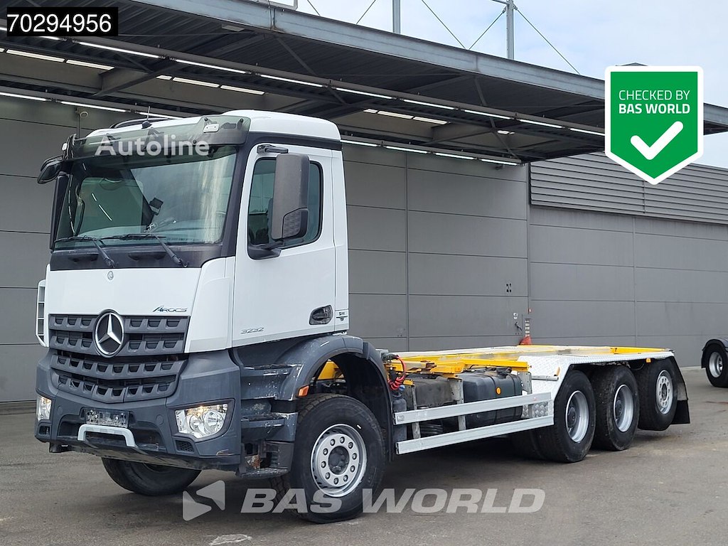 Mercedes-Benz Arocs 3232 Arocs 8X4 LOW Mileage! BDF Big-Axle Lift+Steering-Axl vozilo za prevoz kontejnera